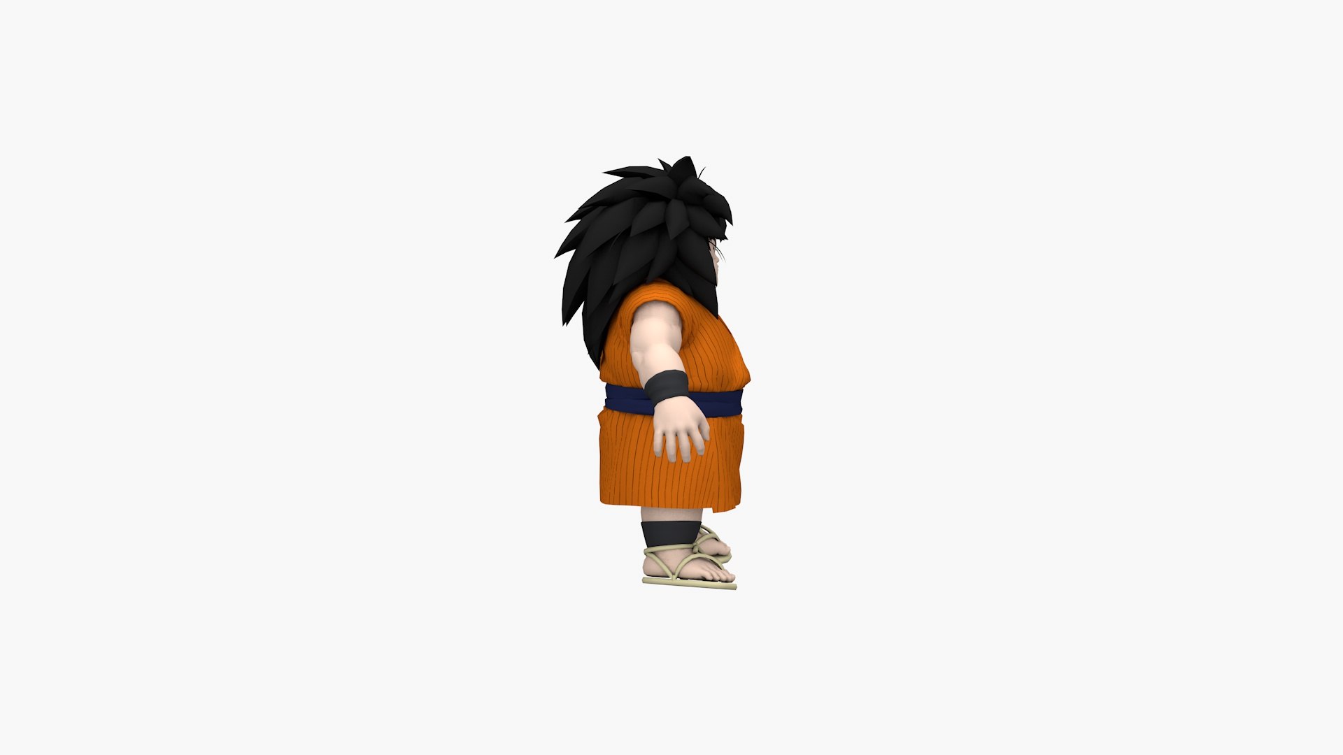 3D Model DBZ Character V12 - TurboSquid 2074076