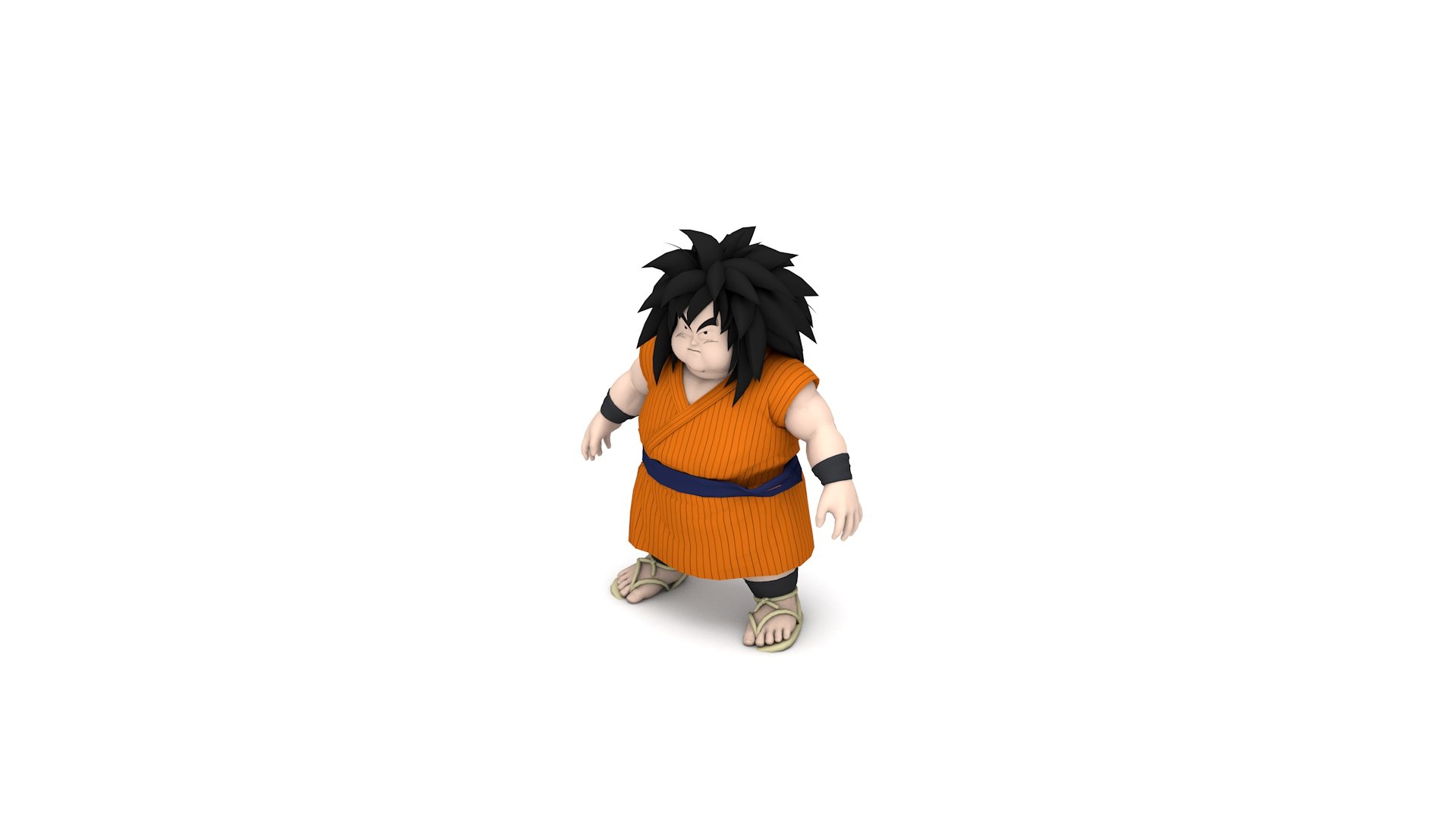 3D Model DBZ Character V12 - TurboSquid 2074076