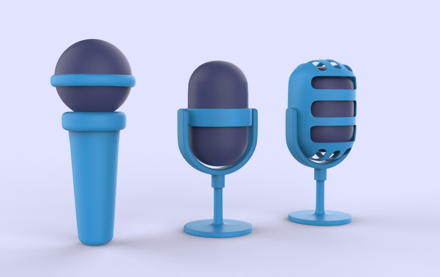 3D 3d Microphone 3D Model Model - TurboSquid 2332947