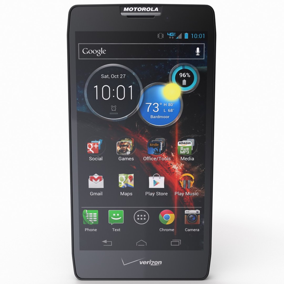 Motorola Droid Razr Maxx 3d Model