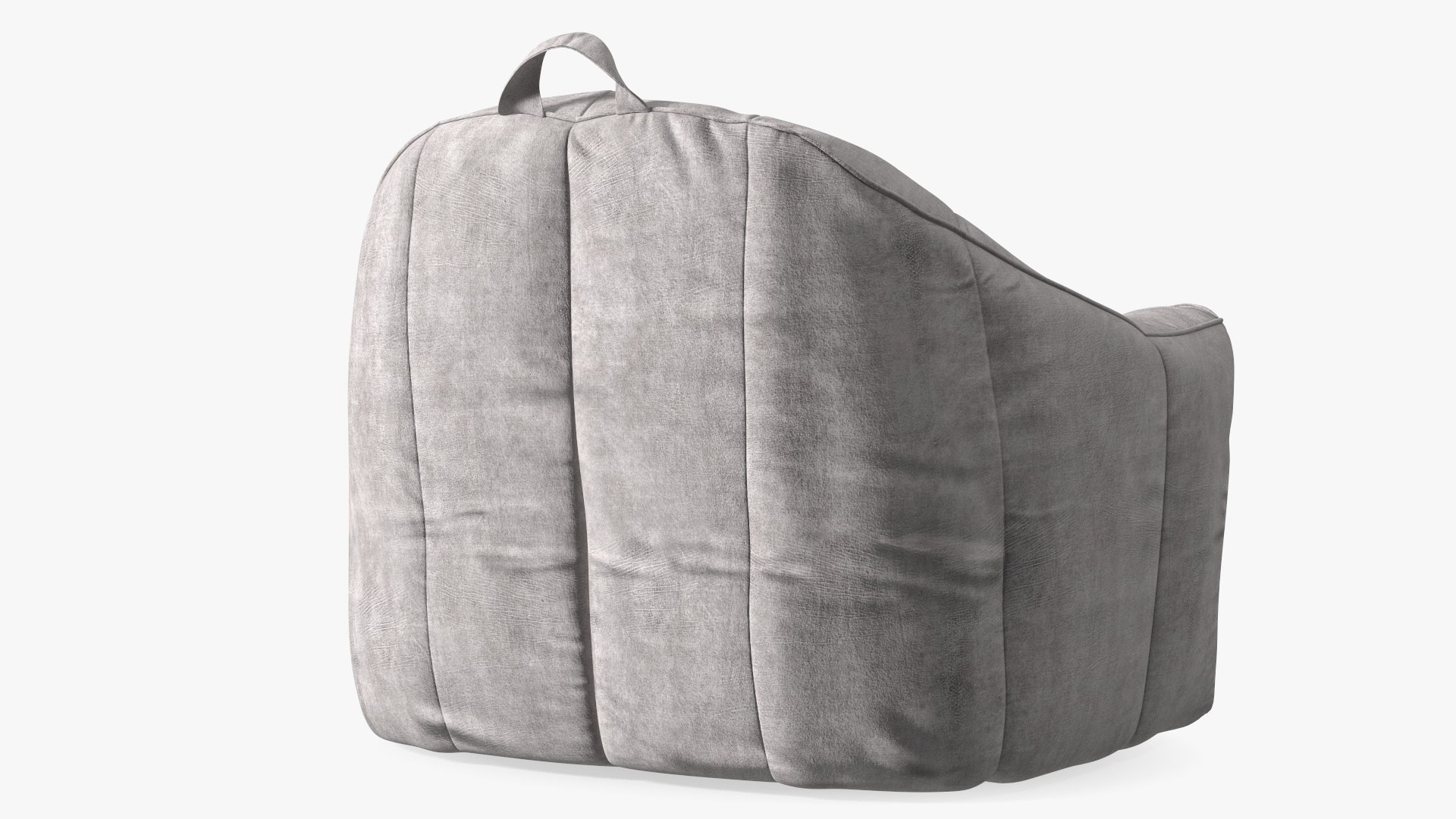 3D Hug Bean Bag Armchair Gray - TurboSquid 2077001