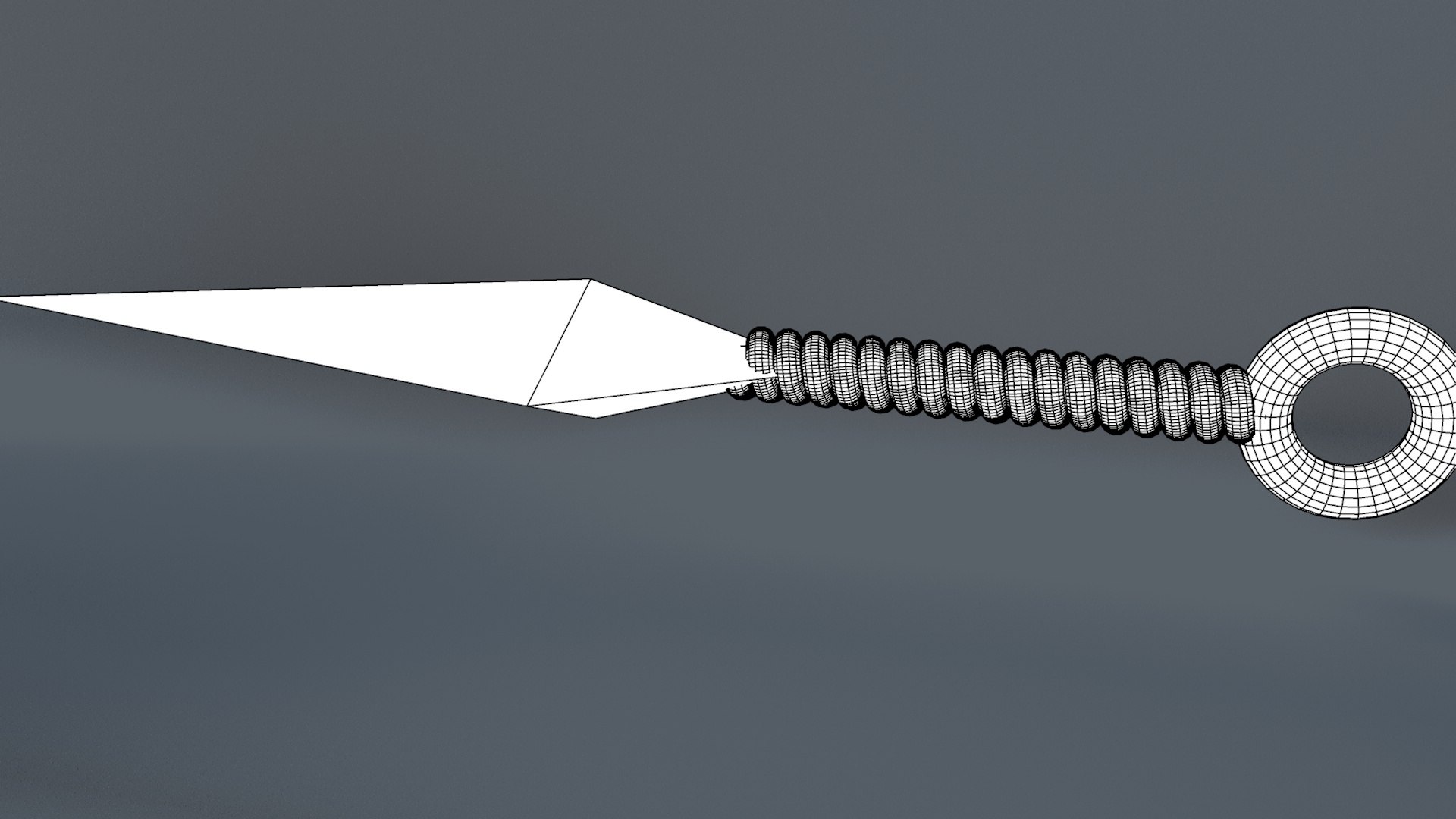 3d model kunai