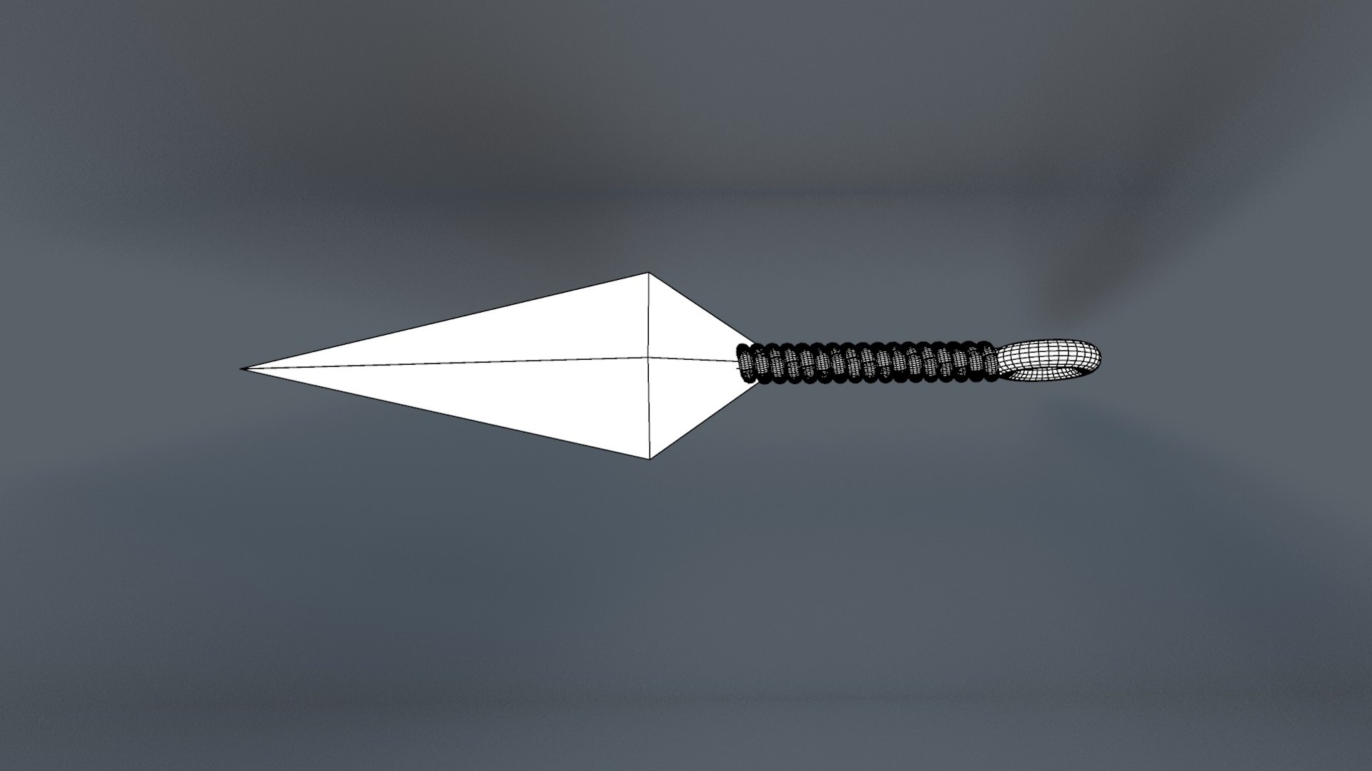 3d model kunai