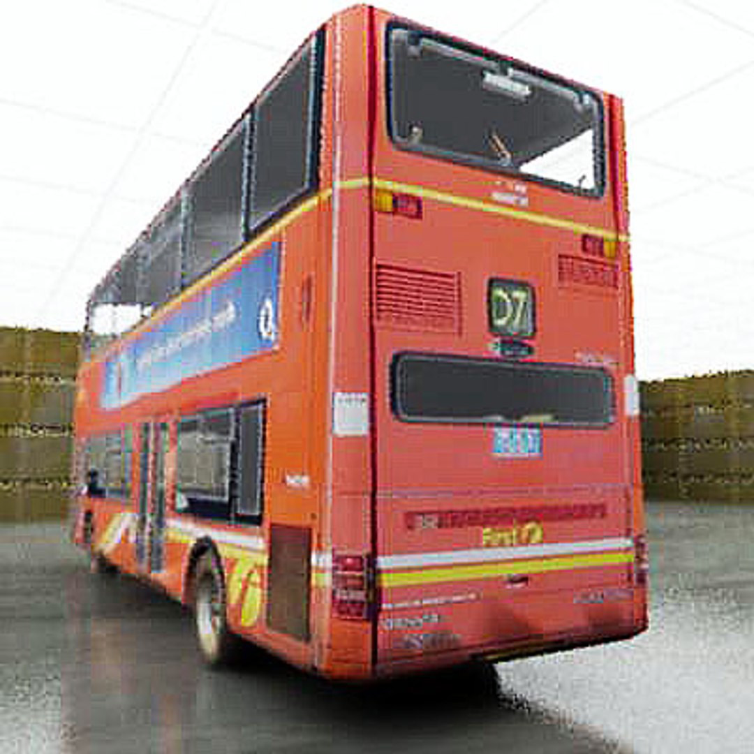 3d london bus model