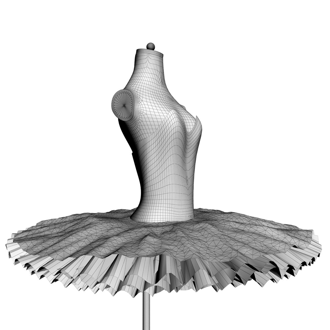 Tutu ballet pharaohs daughter 3D model - TurboSquid 1432543