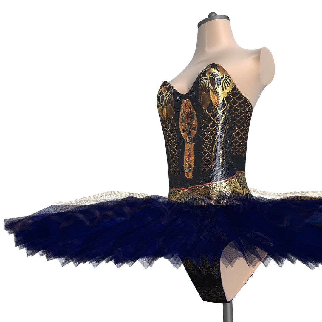 Tutu ballet pharaohs daughter 3D model - TurboSquid 1432543