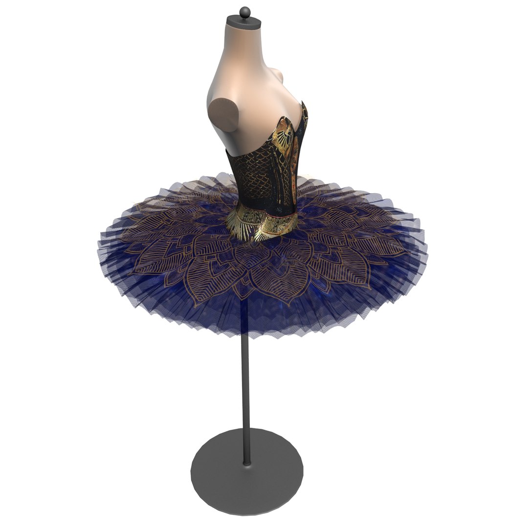 Tutu ballet pharaohs daughter 3D model - TurboSquid 1432543
