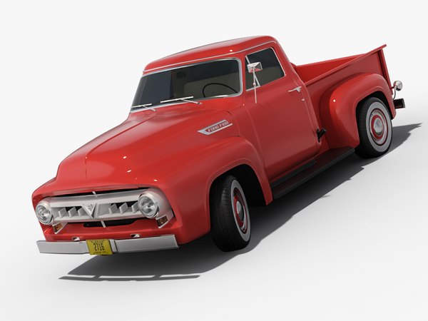 Ford F-100 3D Models for Download | TurboSquid