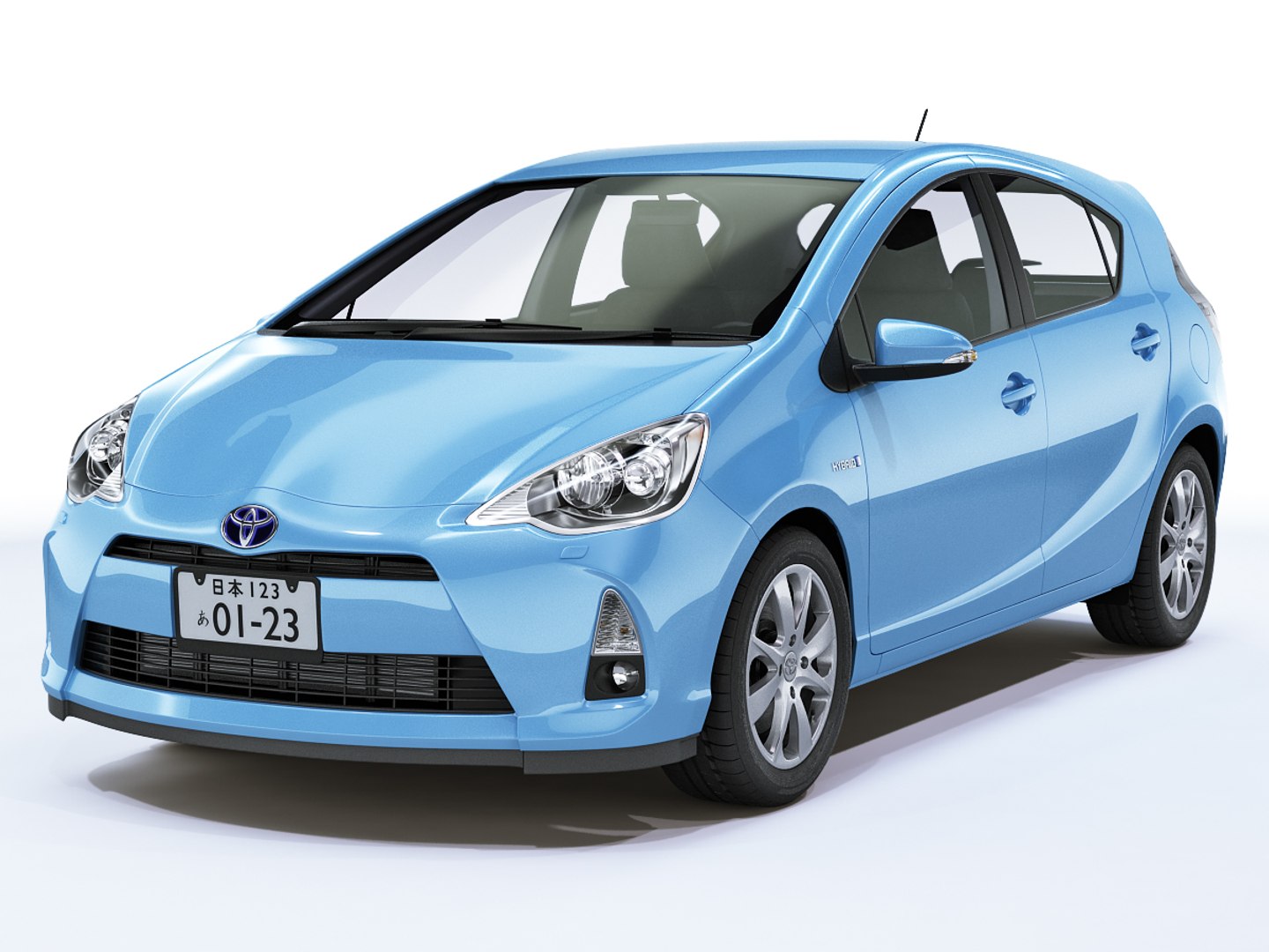 3d Model Toyota Aqua Prius C