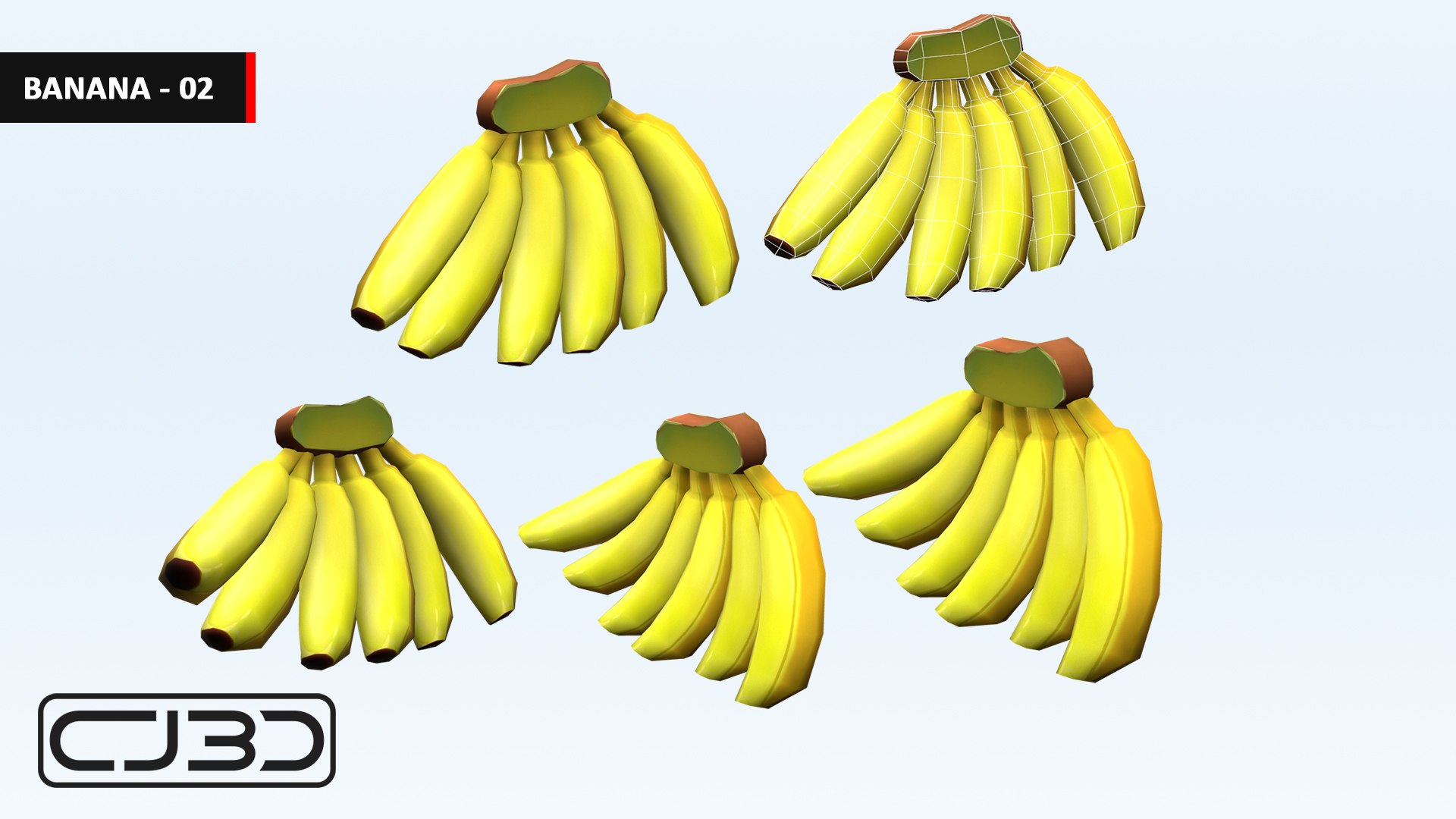 Cartoon Stylized Food Complete 3D Model - TurboSquid 1525876