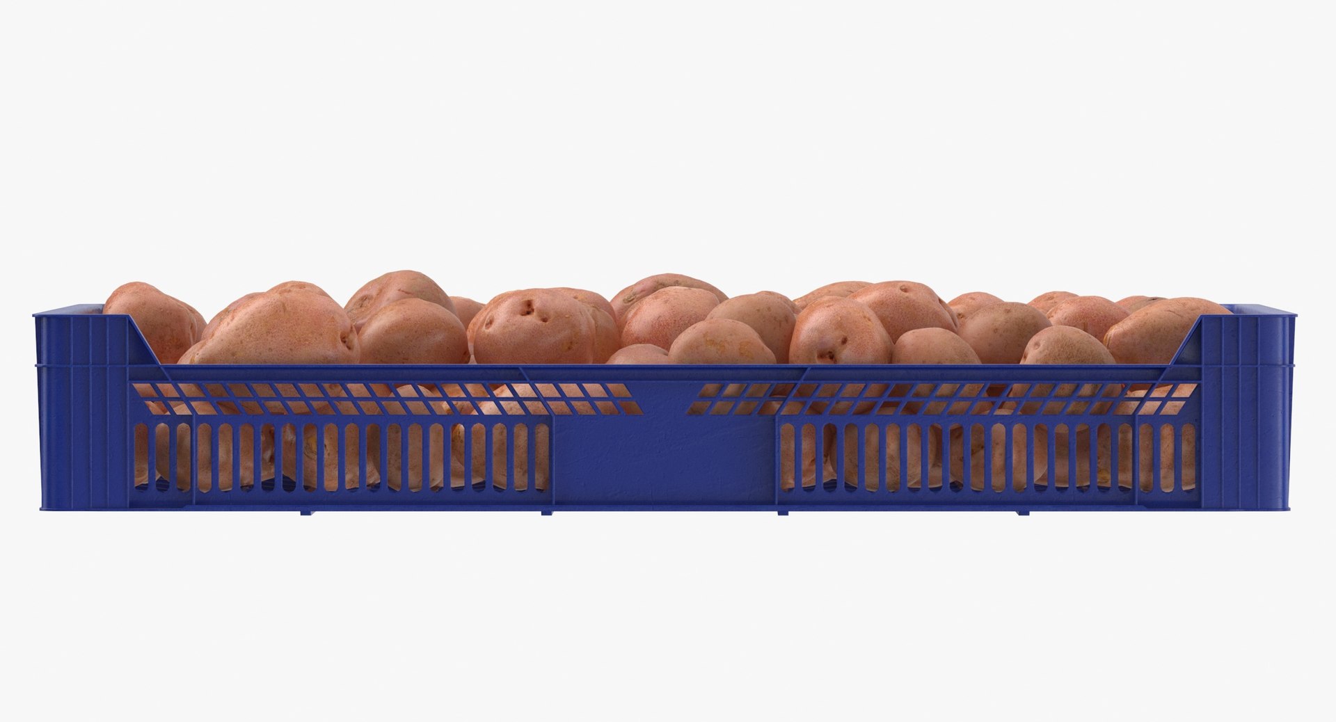 3D postharvest tray red potatoes model - TurboSquid 1479100
