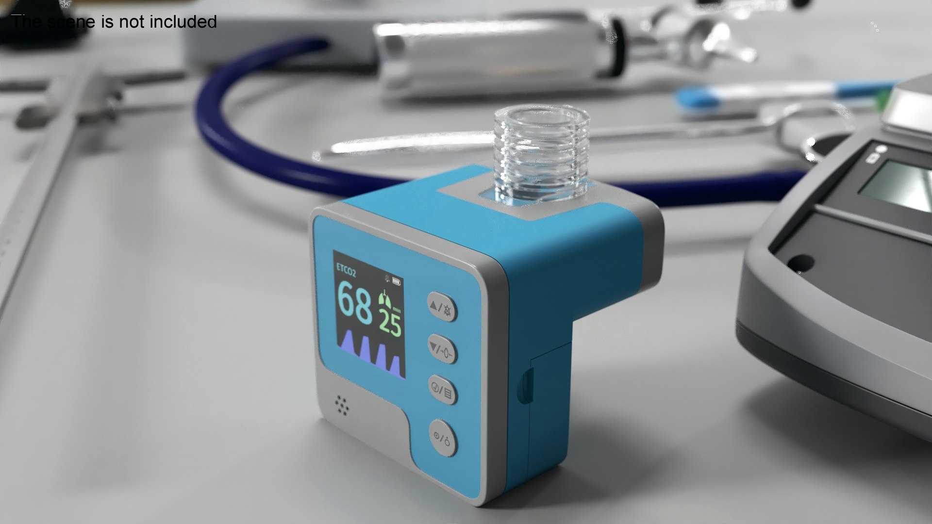 3D Portable Capnograph Device - TurboSquid 2389910