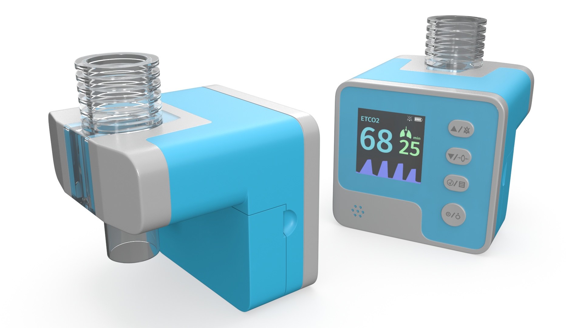 3D Portable Capnograph Device - TurboSquid 2389910