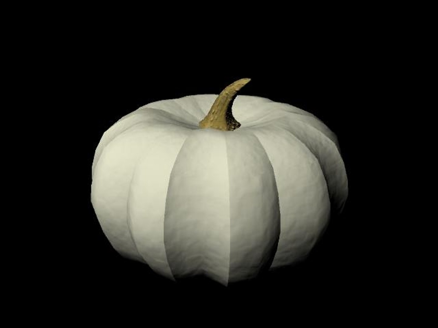 3d model pumpkin