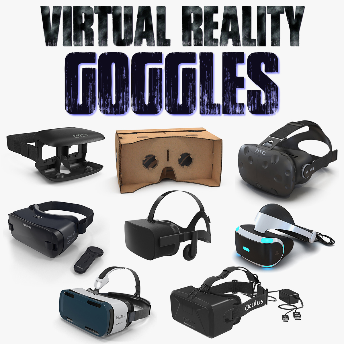 3D model virtual reality goggles 4 - TurboSquid 1287759