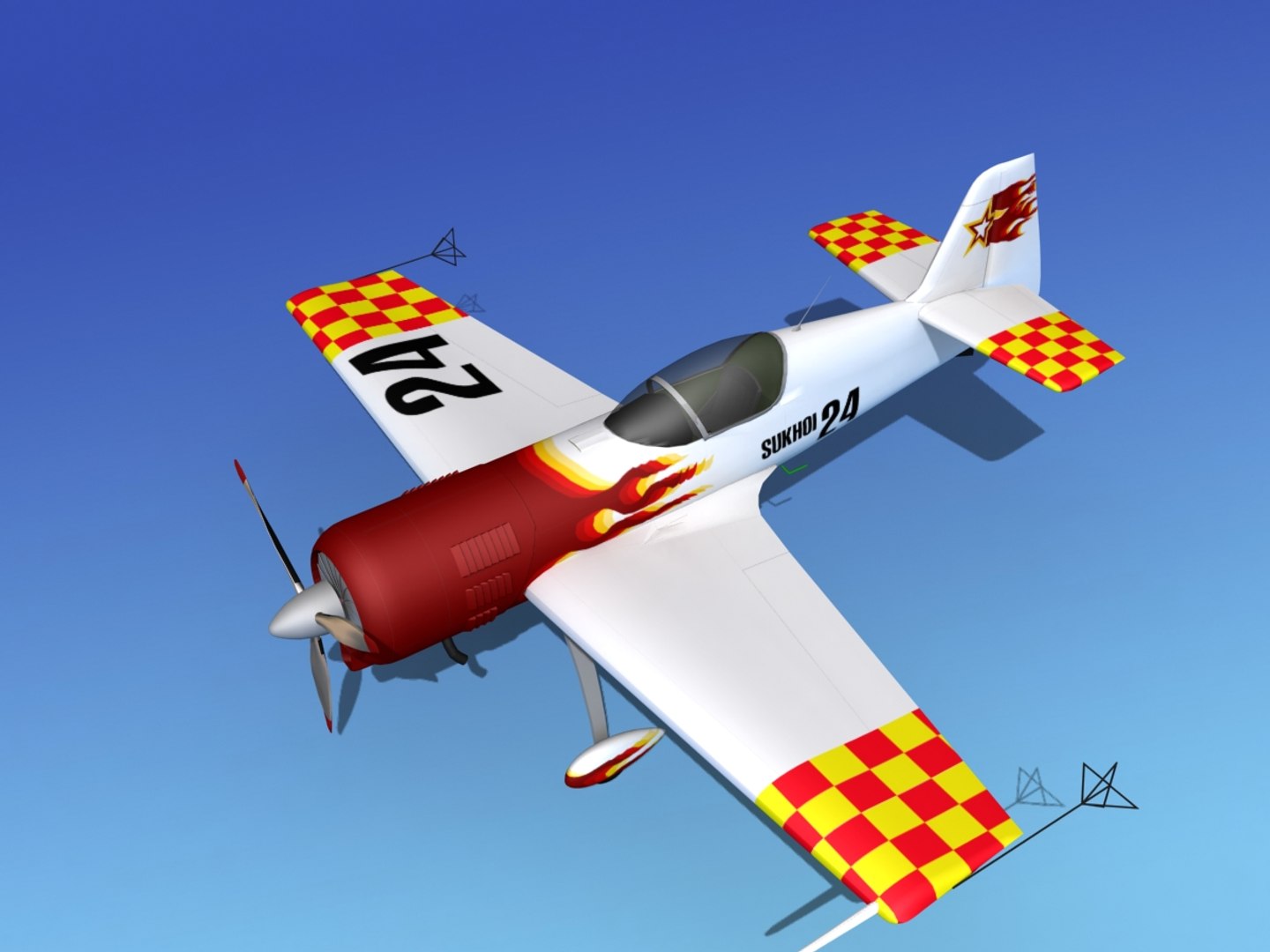 Sukhoi Su-26 Aerobatics 3ds