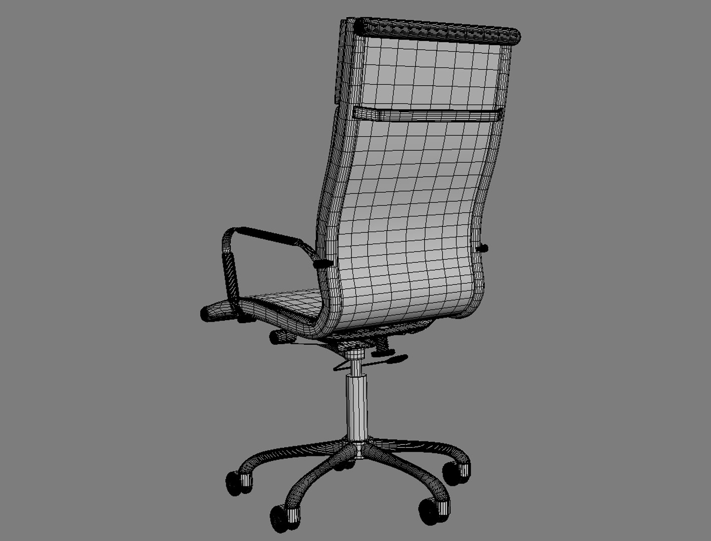 3d Model Chairman Ch-993