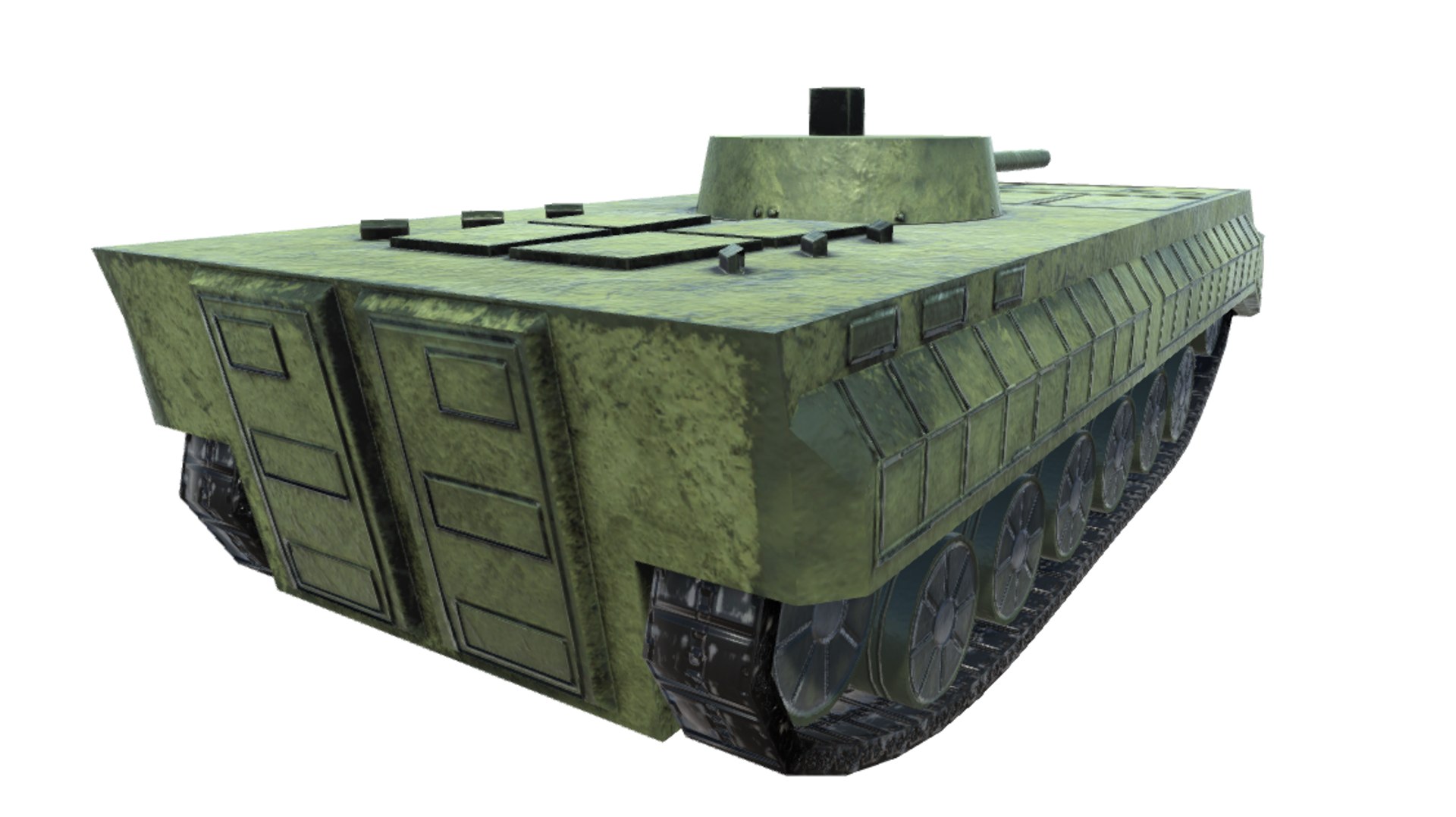 Bmp1 Ifv Vehicle 3D Model - TurboSquid 1345085