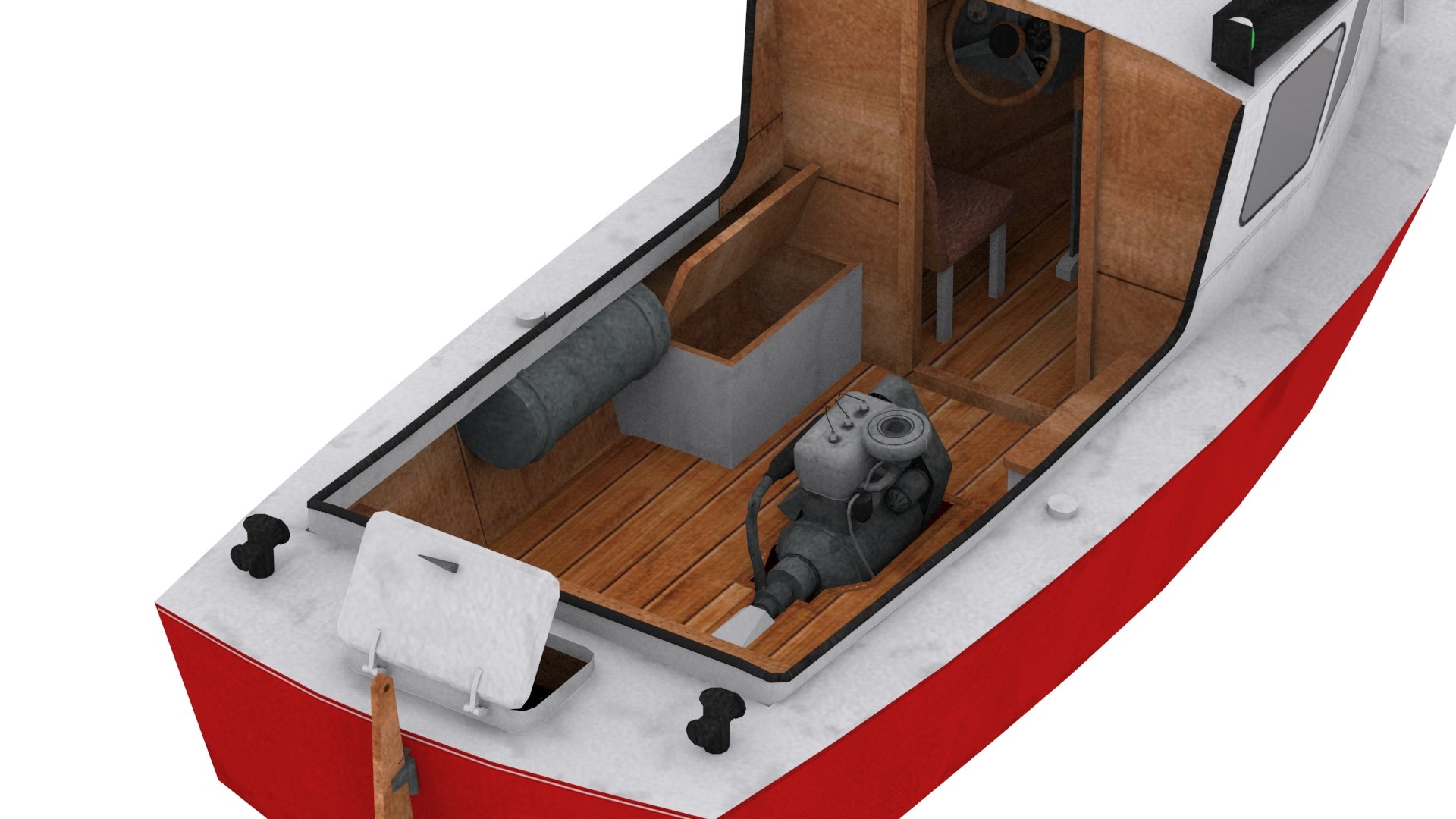 3D Peskar Boat Model - TurboSquid 1986510