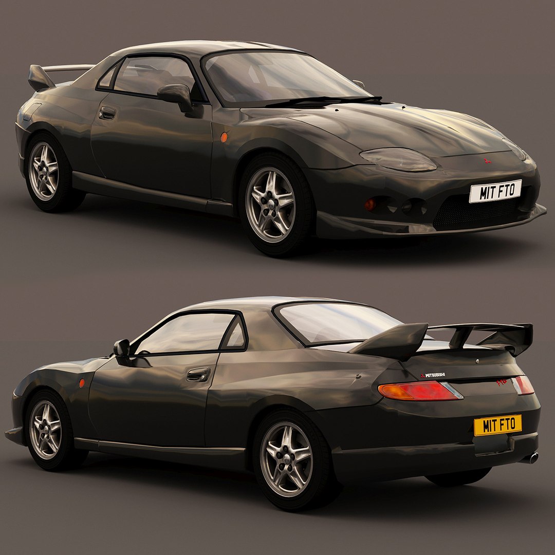 Mitsubishi Fto 1994 3D Model - TurboSquid 2195523