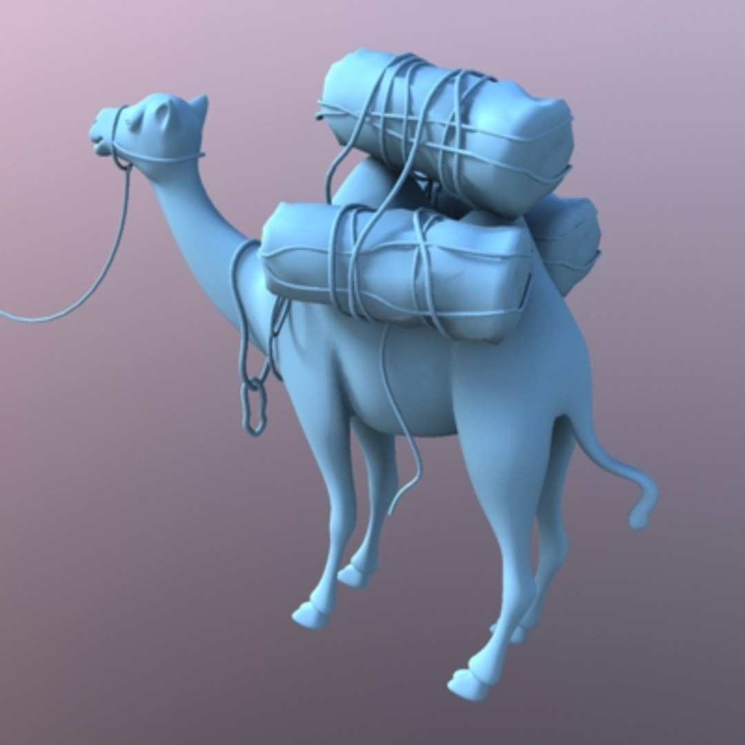 3d Camel Model
