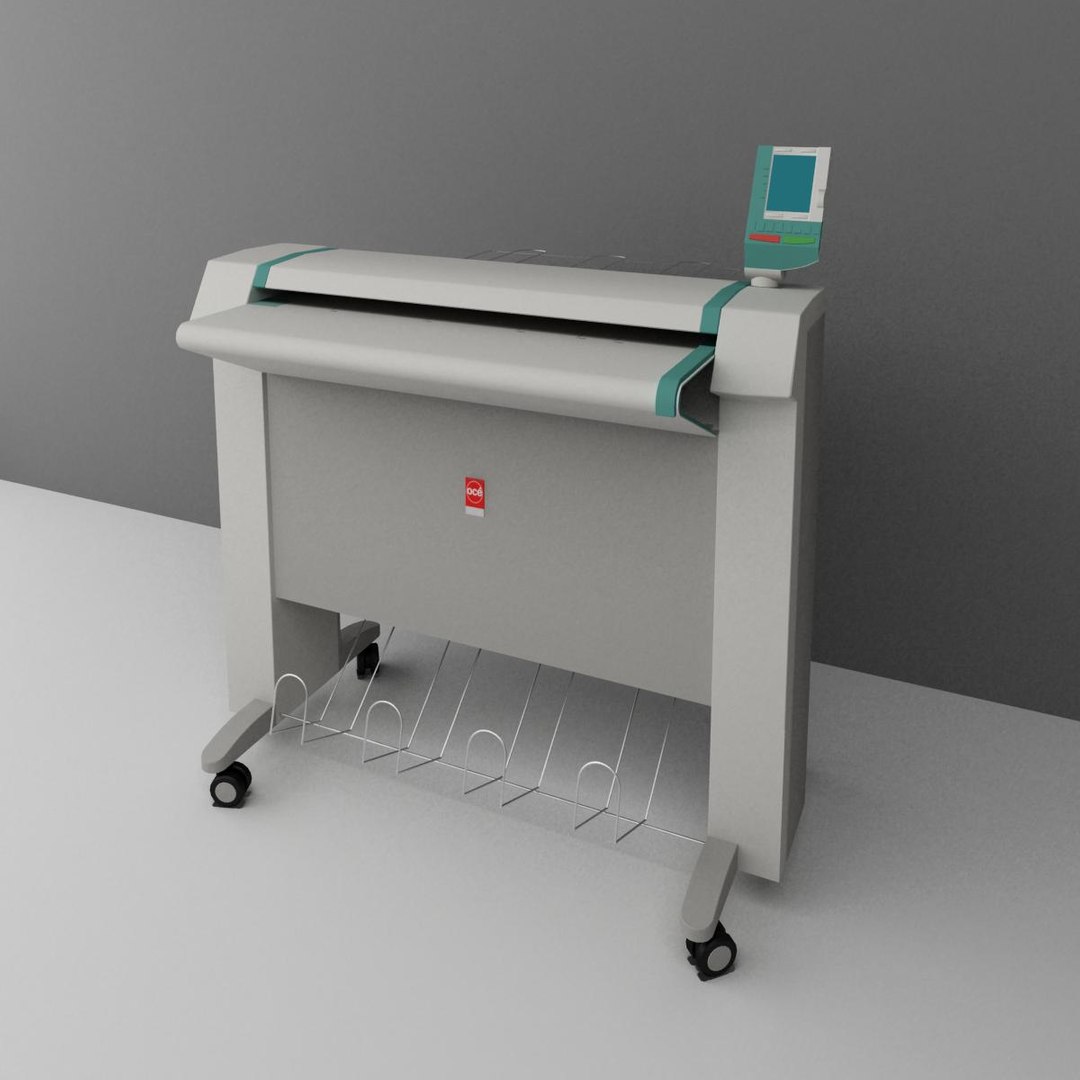 Plotters Oce 3d Model