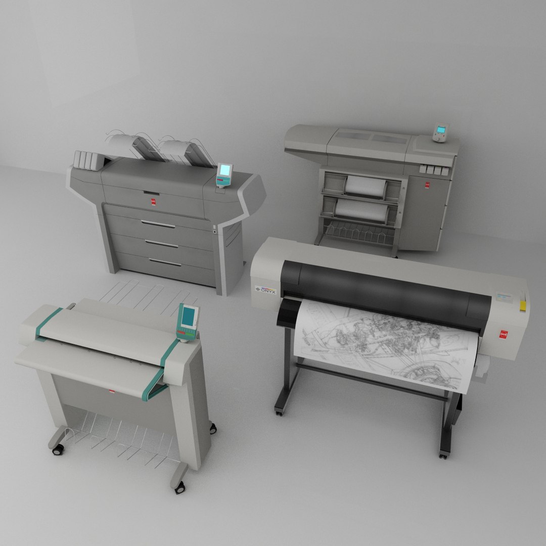 Plotters Oce 3d Model
