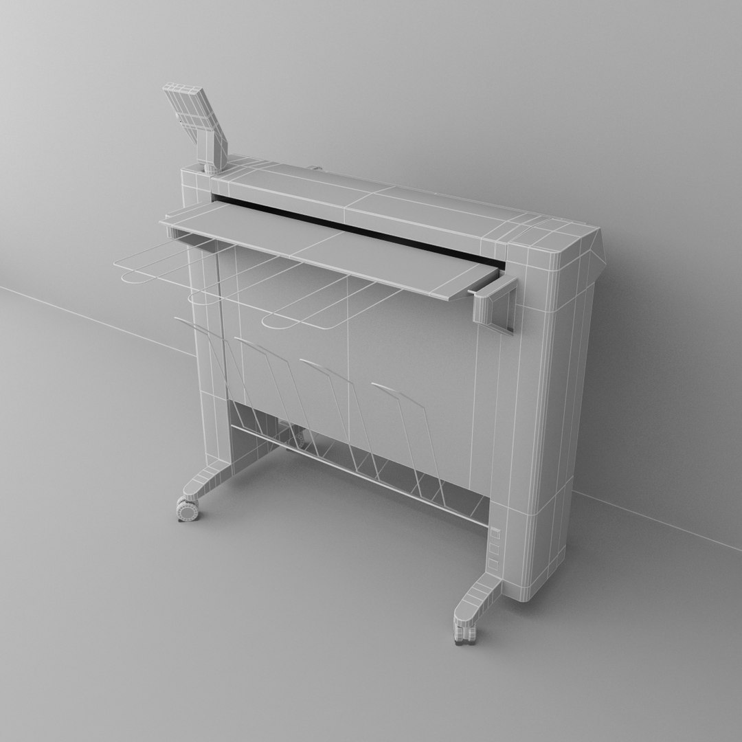 Plotters Oce 3d Model