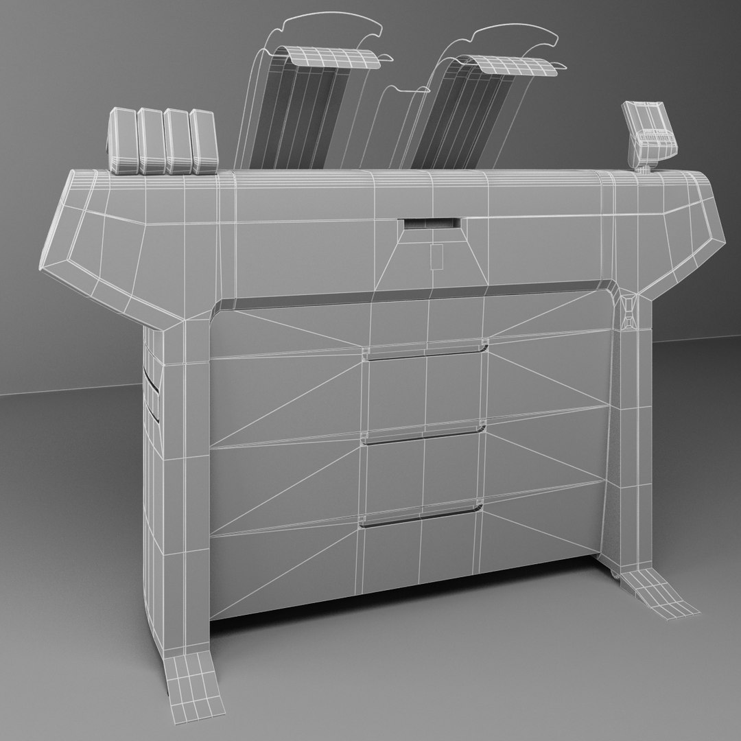 Plotters Oce 3d Model