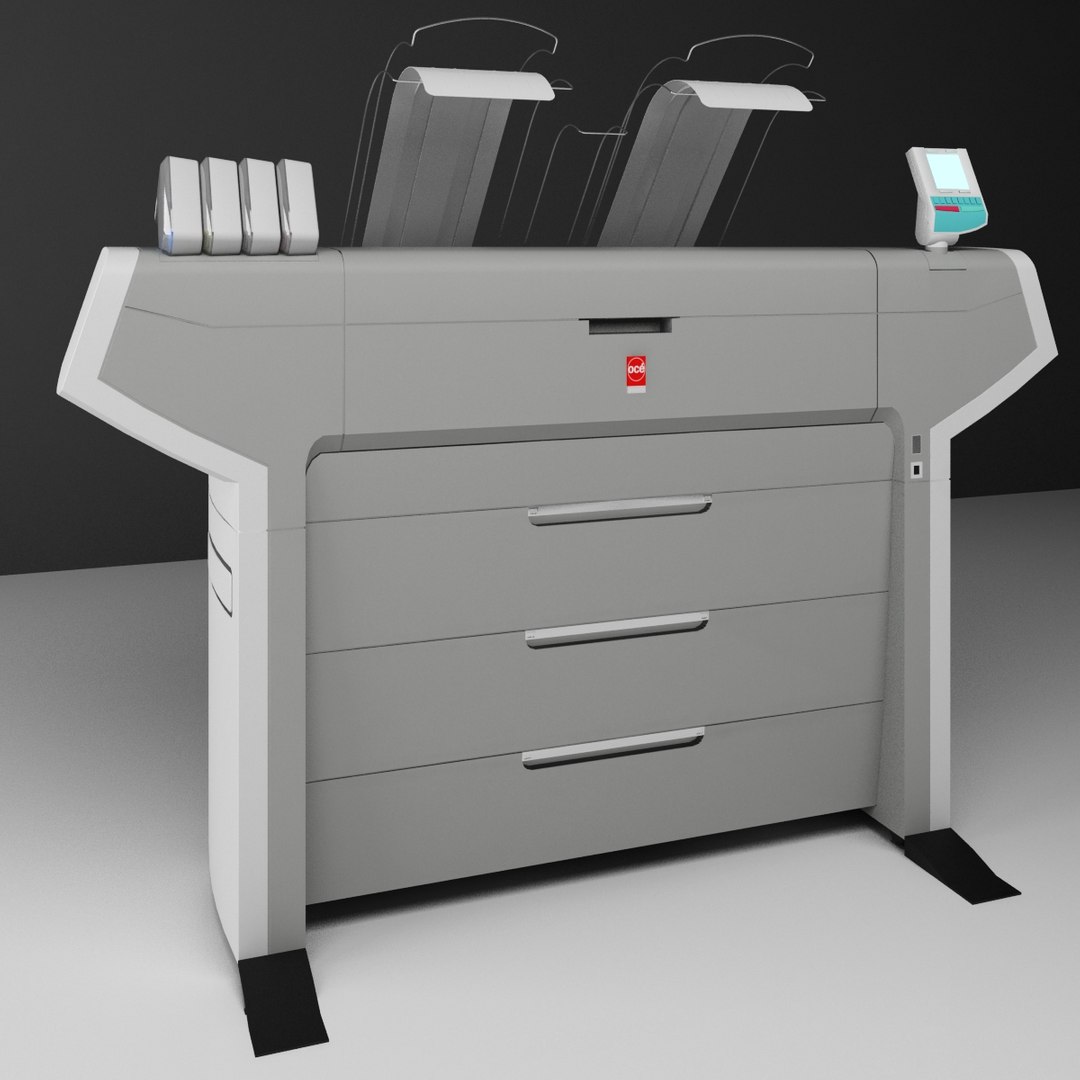 Plotters Oce 3d Model
