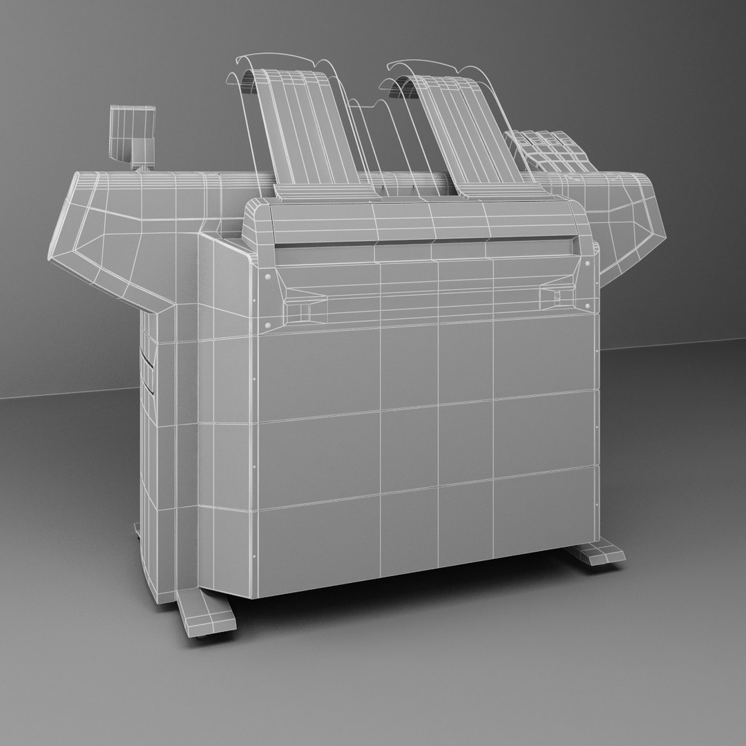 Plotters Oce 3d Model