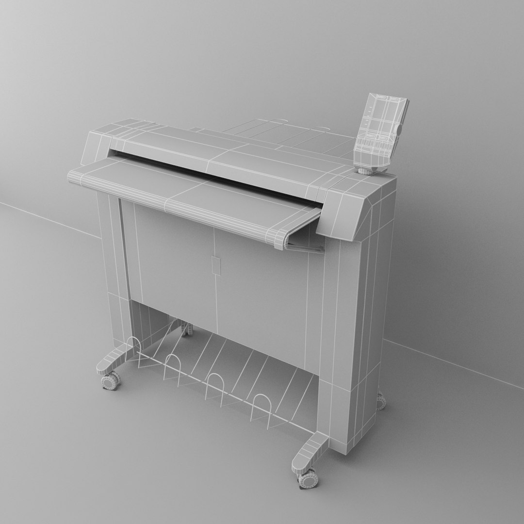 Plotters Oce 3d Model