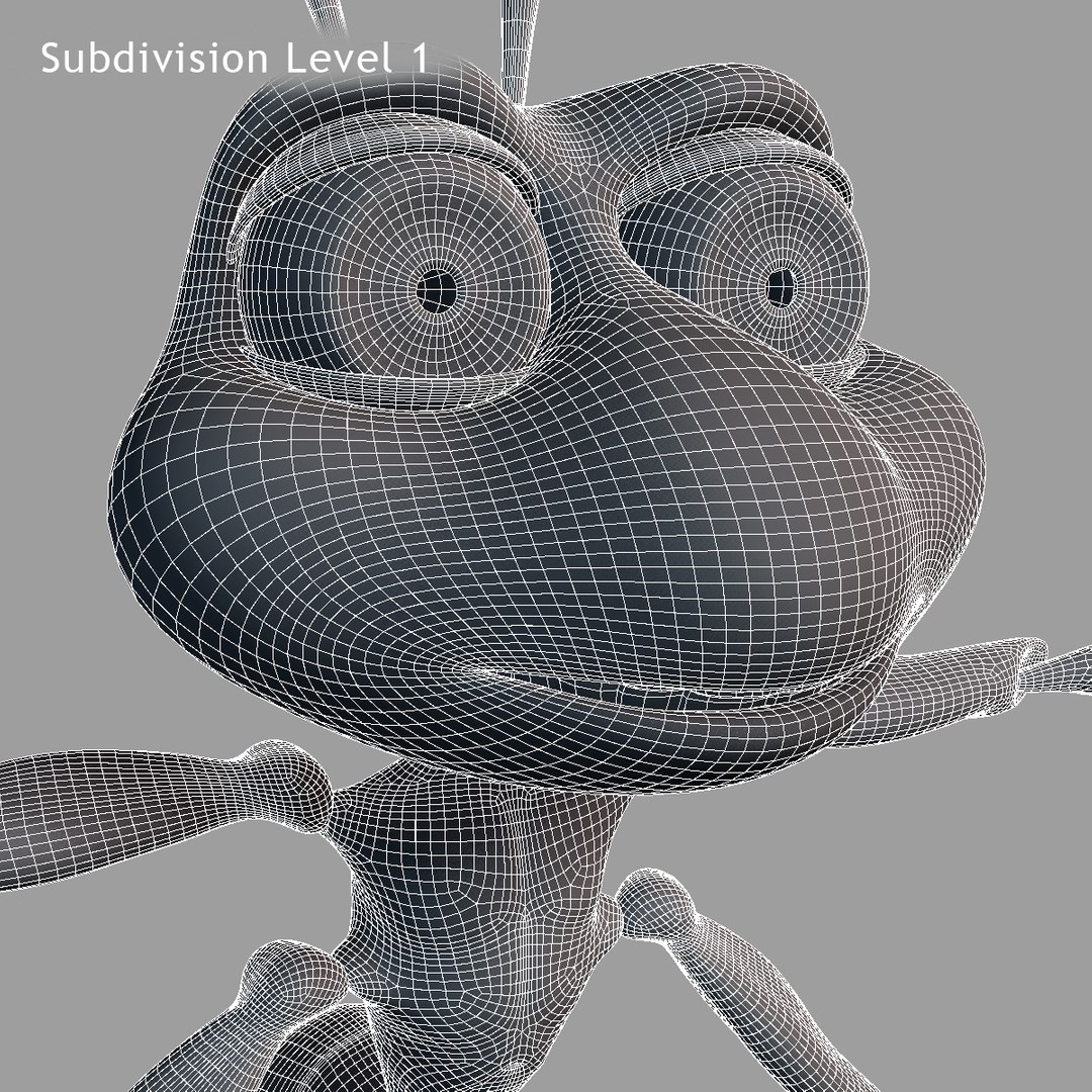 Worker Ant Rigged Animation Character 3d Max