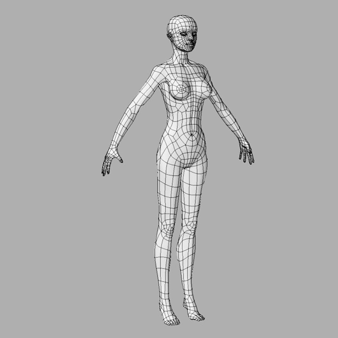 Bridal Garment Bride 3d Model