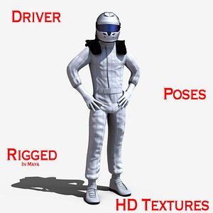 3D Driver Models | TurboSquid