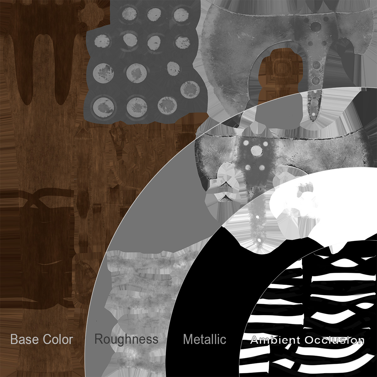 3D Battle Axe - 8K PBR Textures - TurboSquid 1846417