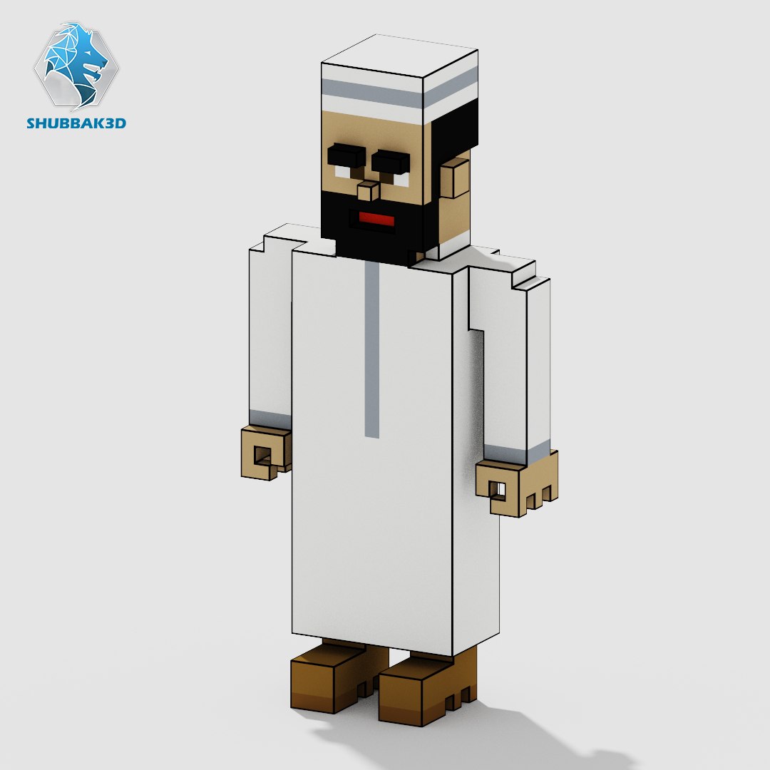 Voxel Characters Pack 40 Characters model - TurboSquid 2145858
