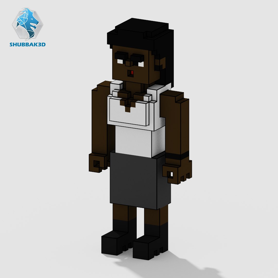 Voxel Characters Pack 40 Characters model - TurboSquid 2145858