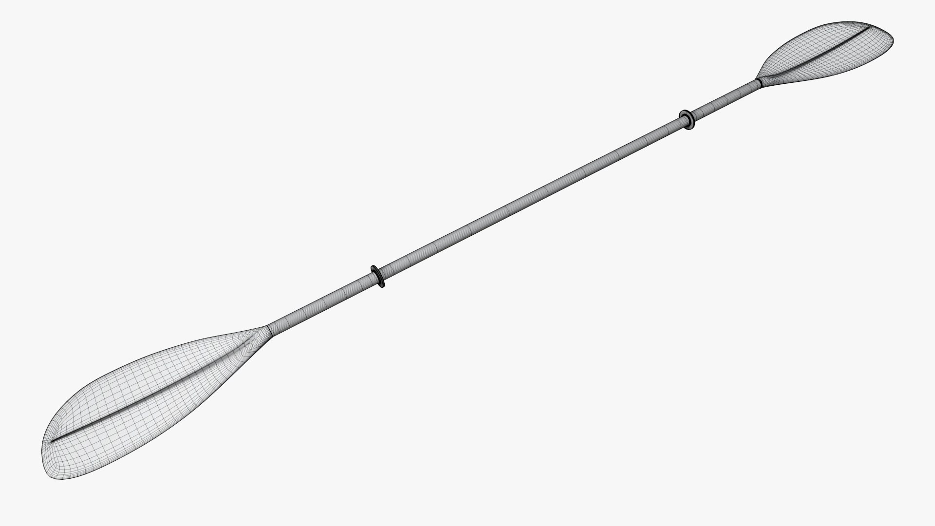 3D Paddle Kayak - TurboSquid 1628330