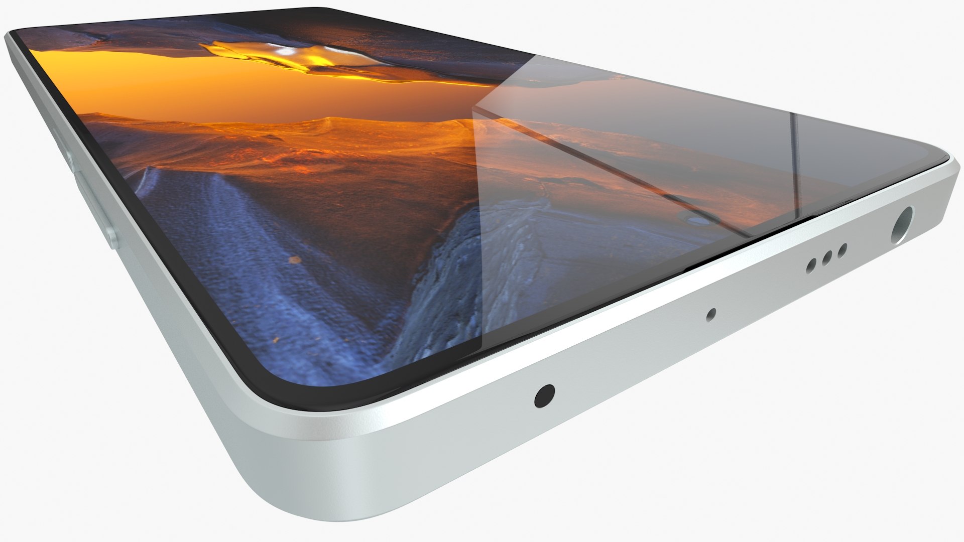 3D Xiaomi Poco F5 White - TurboSquid 2069448