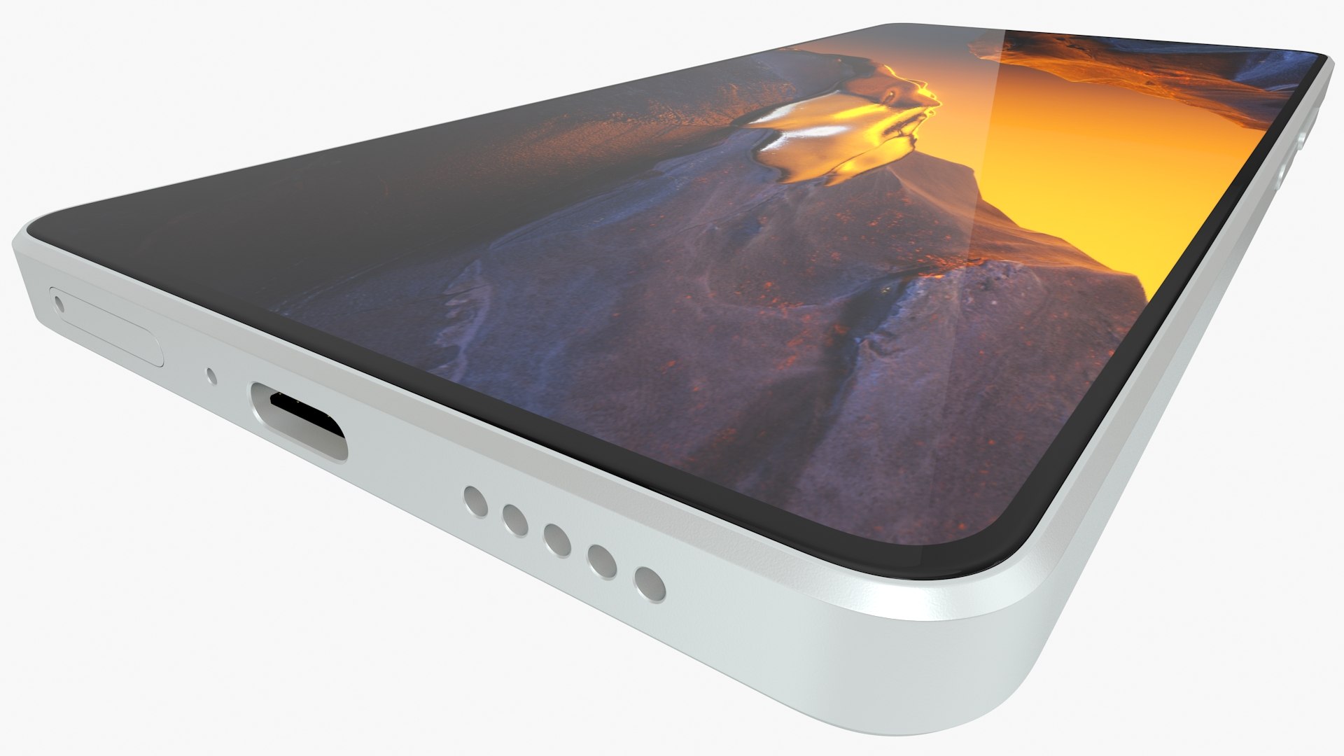 3D Xiaomi Poco F5 White - TurboSquid 2069448