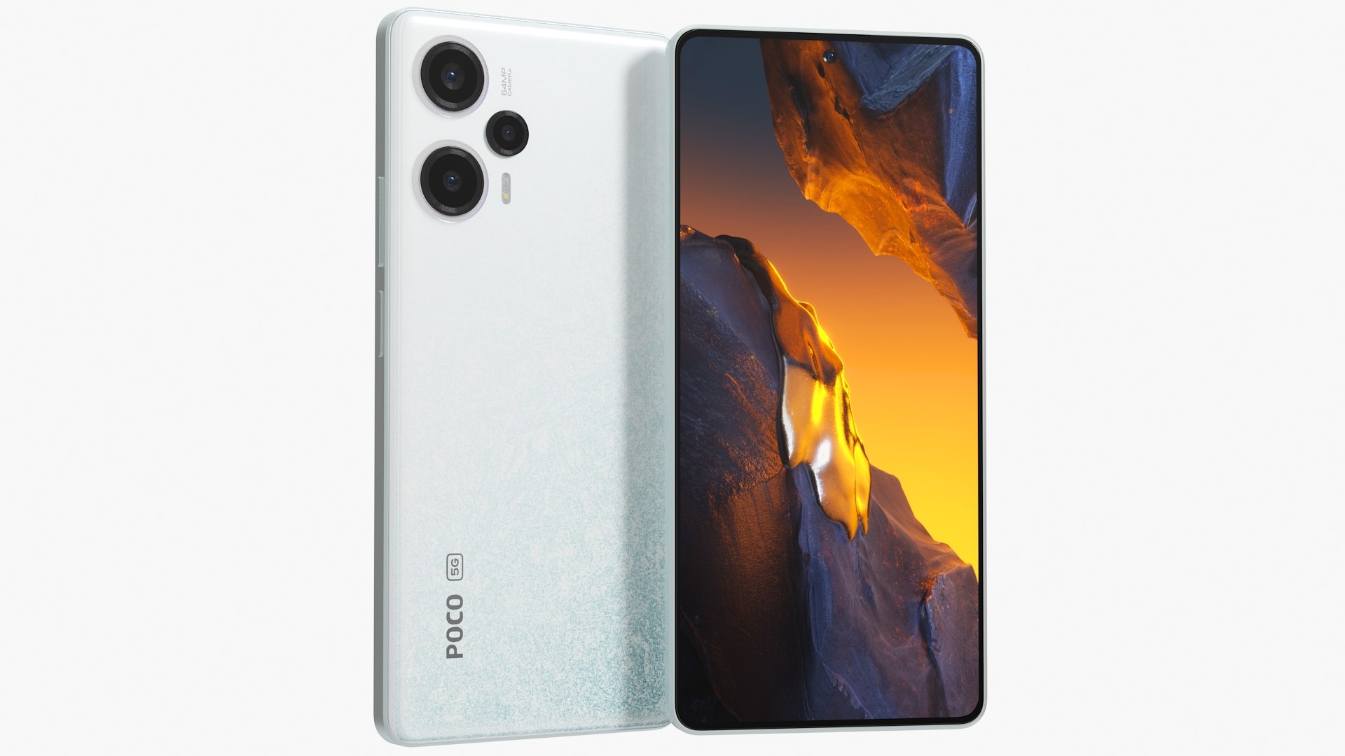 3D Xiaomi Poco F5 White - TurboSquid 2069448