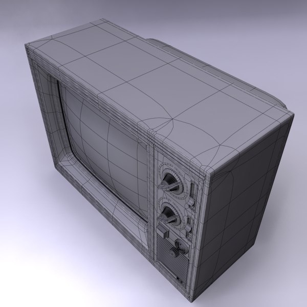 3ds max tv set