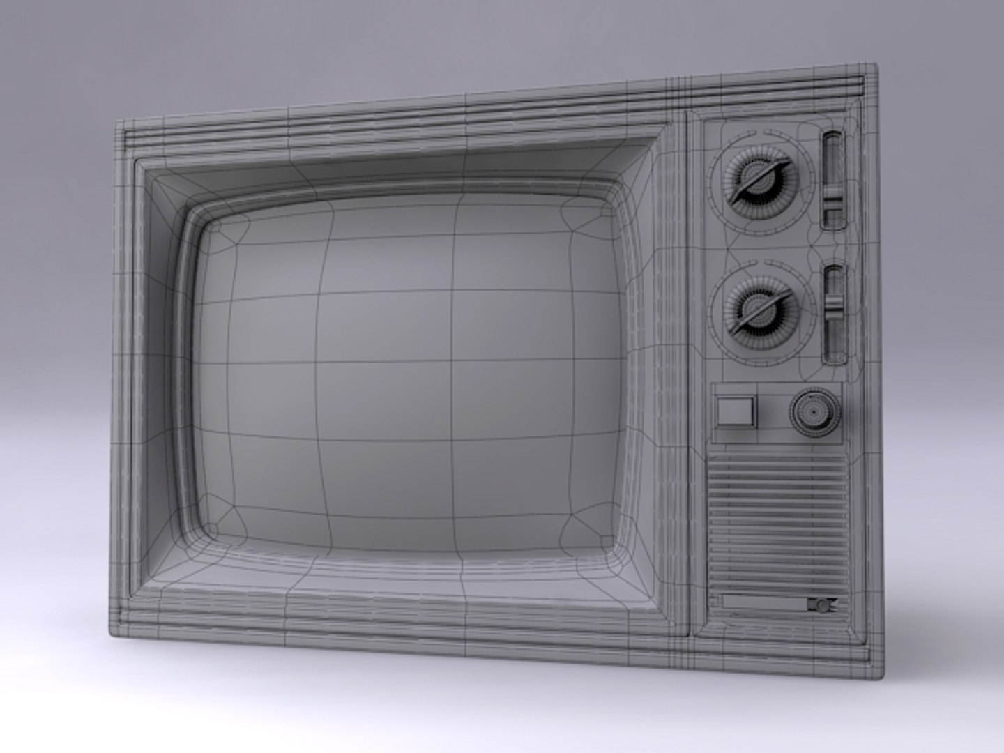 3ds Max Tv Set
