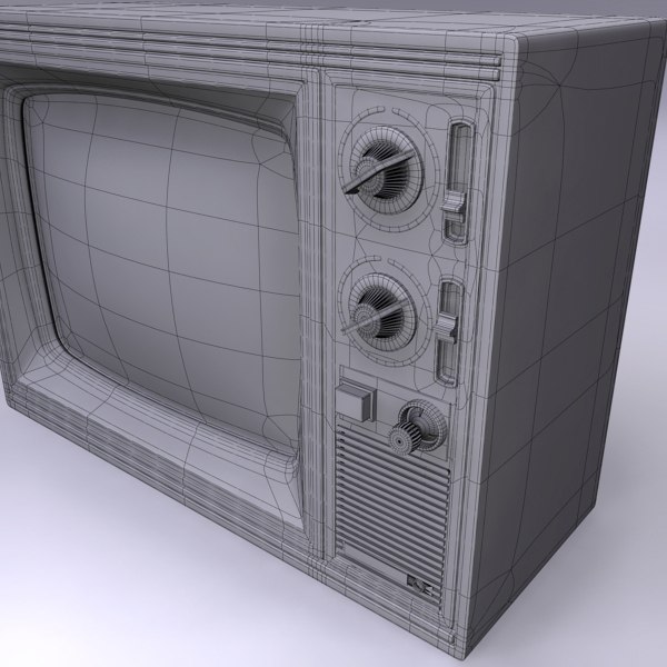 3ds max tv set