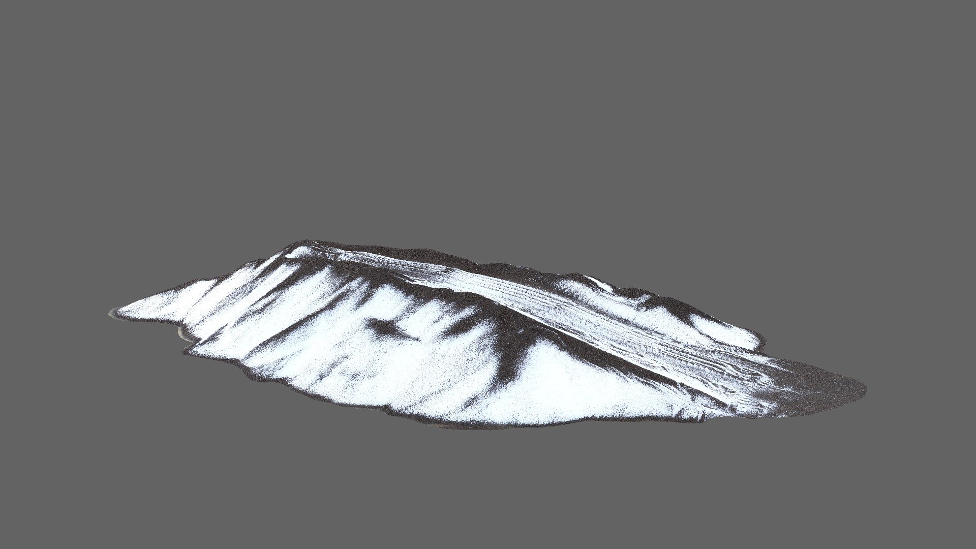 3D Heap Of Aggregates - Pile Of Gravel Or Sand - TurboSquid 2055578