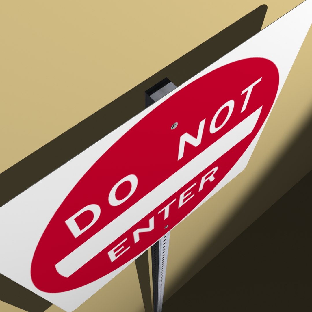 3d 3ds Street Sign