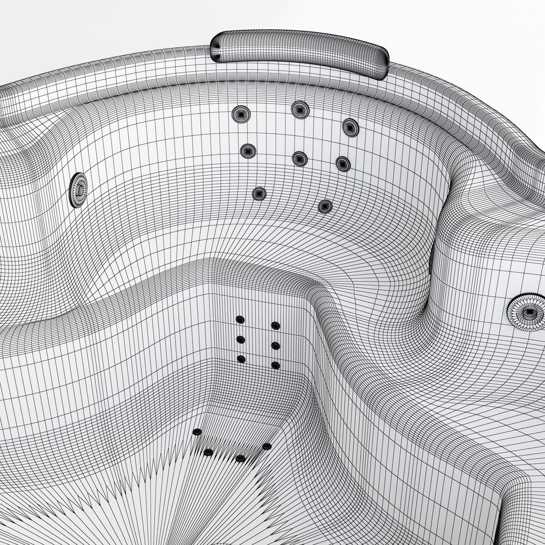 3d model jacuzzi
