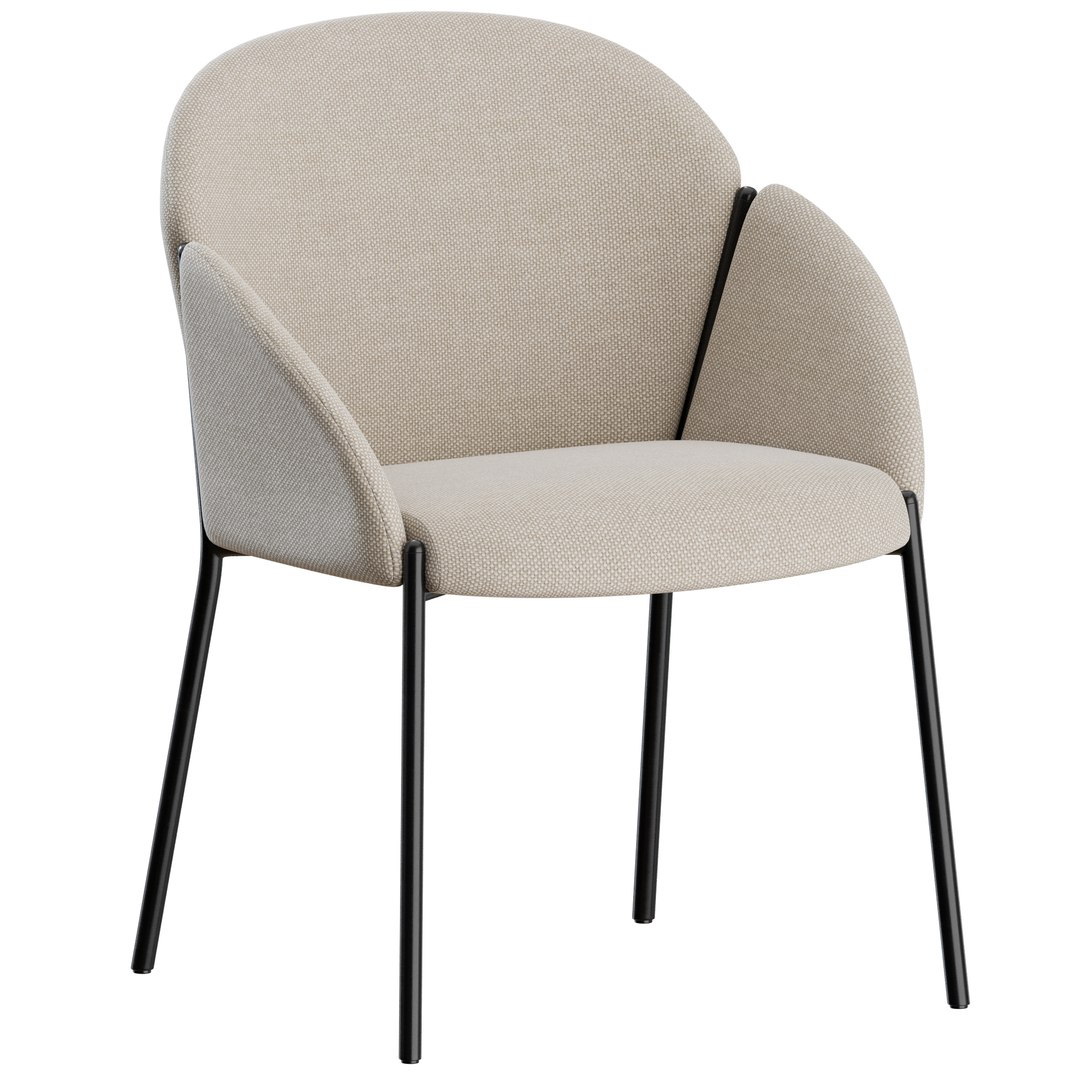 Andrea Chair By Artifort 3D Model - TurboSquid 1895250