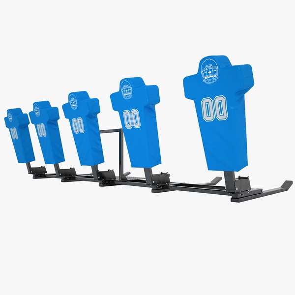 football dummy training 3d model